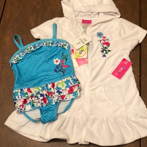 penny m. | Swim | Nwt Penny M Swimsuit And Coverup | Poshmark